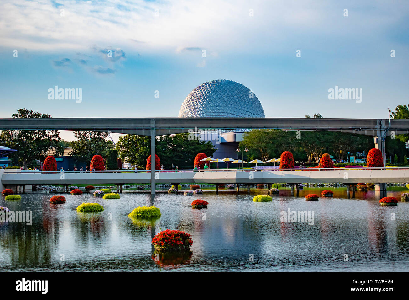 Orlando, Florida. May 28, 2019. in Epcot at Walt Disney World Resort ...