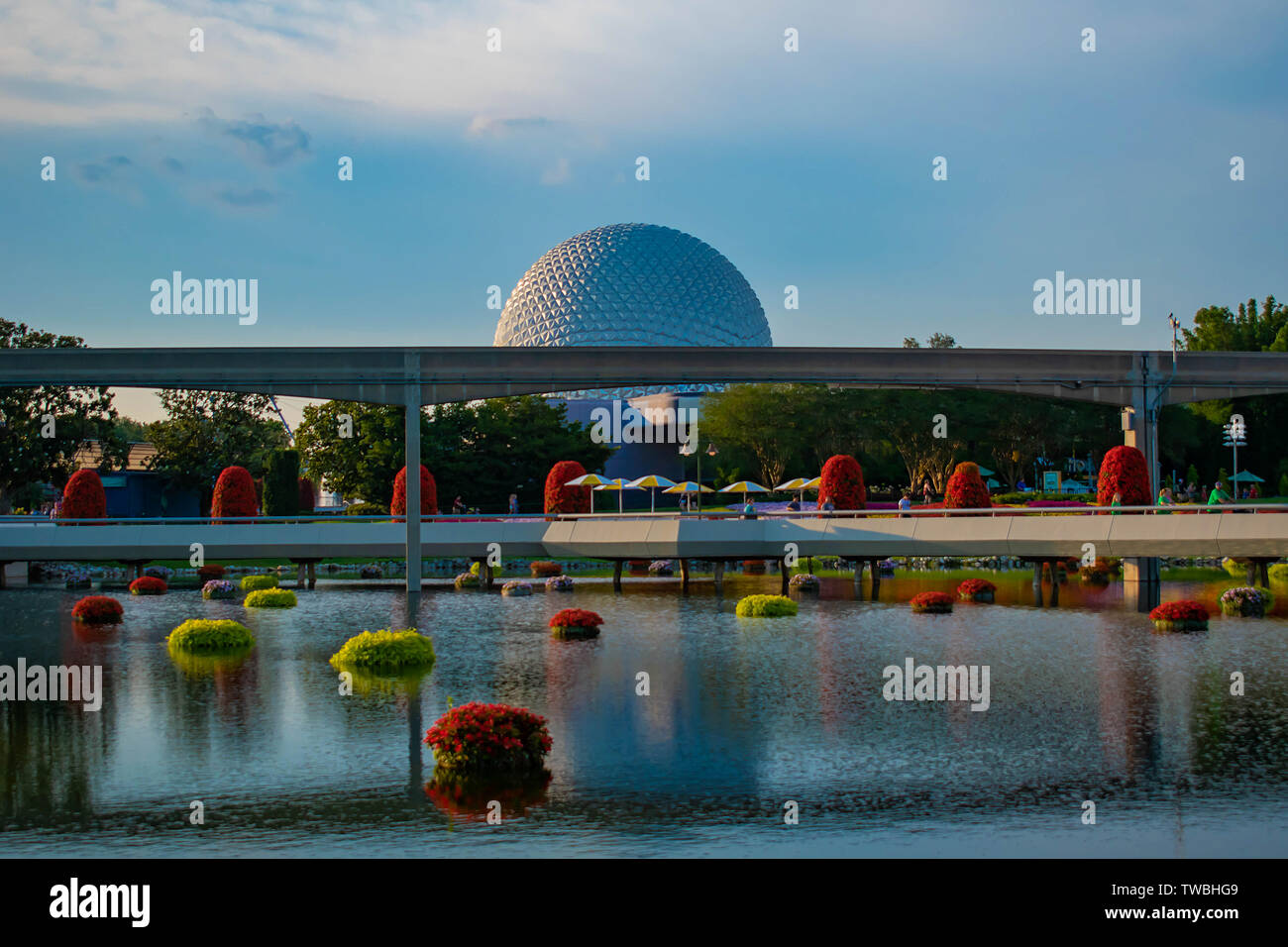 Orlando, Florida. May 28, 2019. in Epcot at Walt Disney World Resort ...