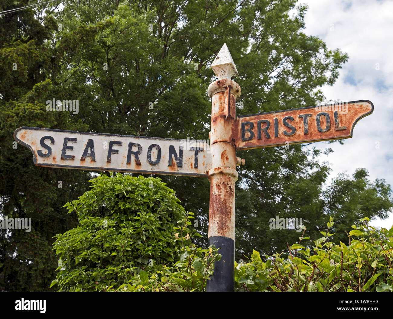 Rusty Iron Sign High Resolution Stock Photography and Images - Alamy
