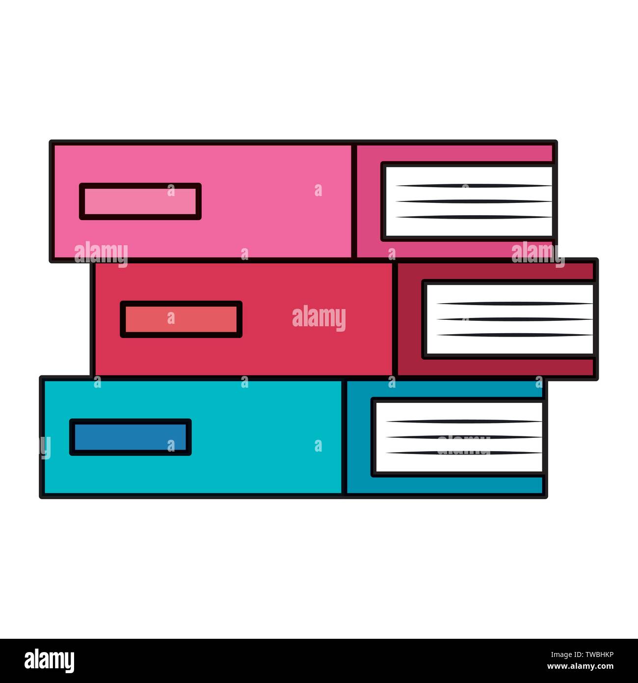 pile textbooks library education icons Stock Vector Image & Art - Alamy