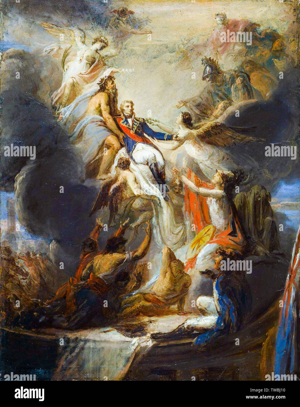 Horatio nelson death hi-res stock photography and images - Alamy