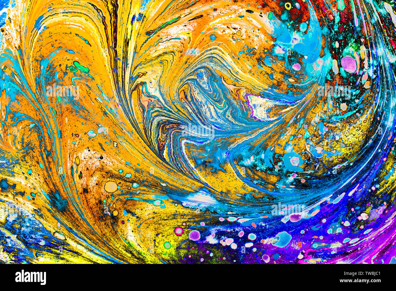 Abstract marbling art patterns as background Stock Photo - Alamy