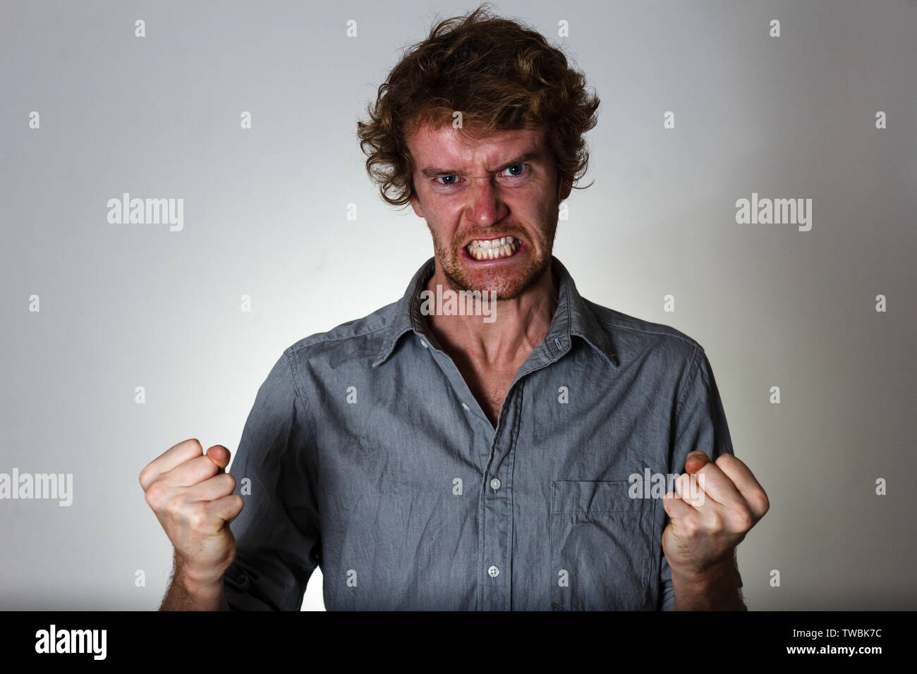 Angry brain hi-res stock photography and images - Alamy