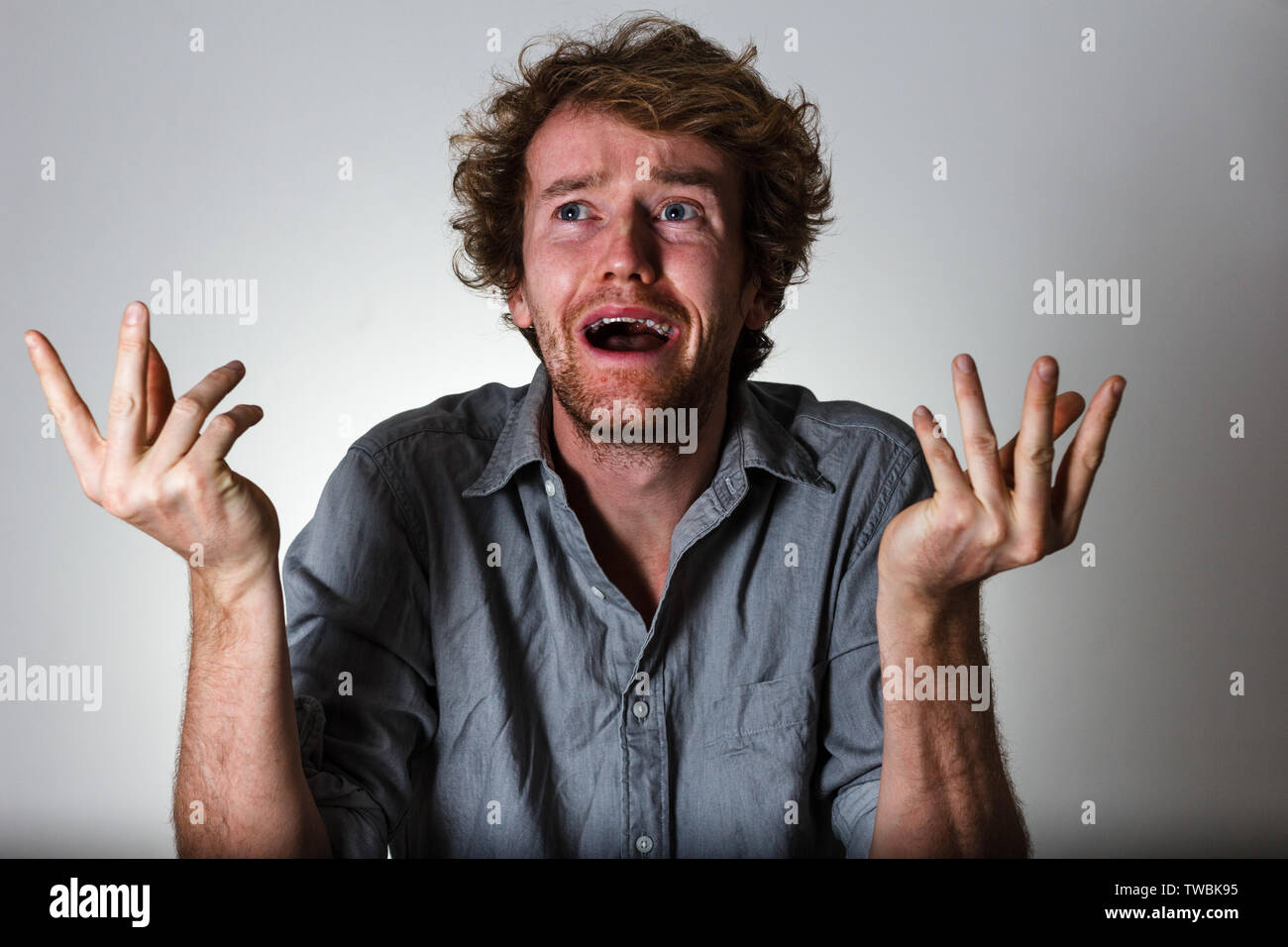 Embarrassment embarrassed hi-res stock photography and images - Alamy