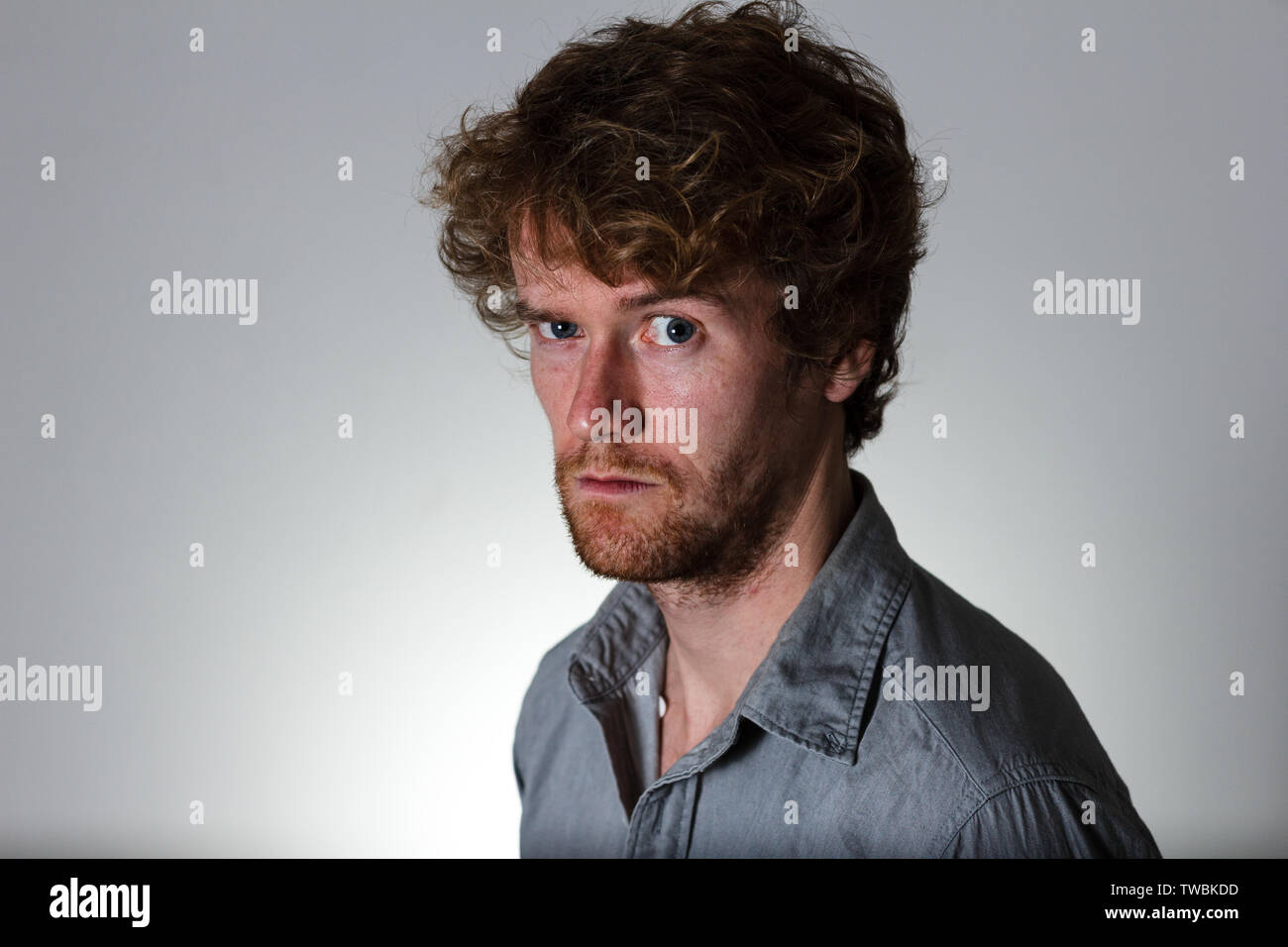 Serious look hi-res stock photography and images - Alamy