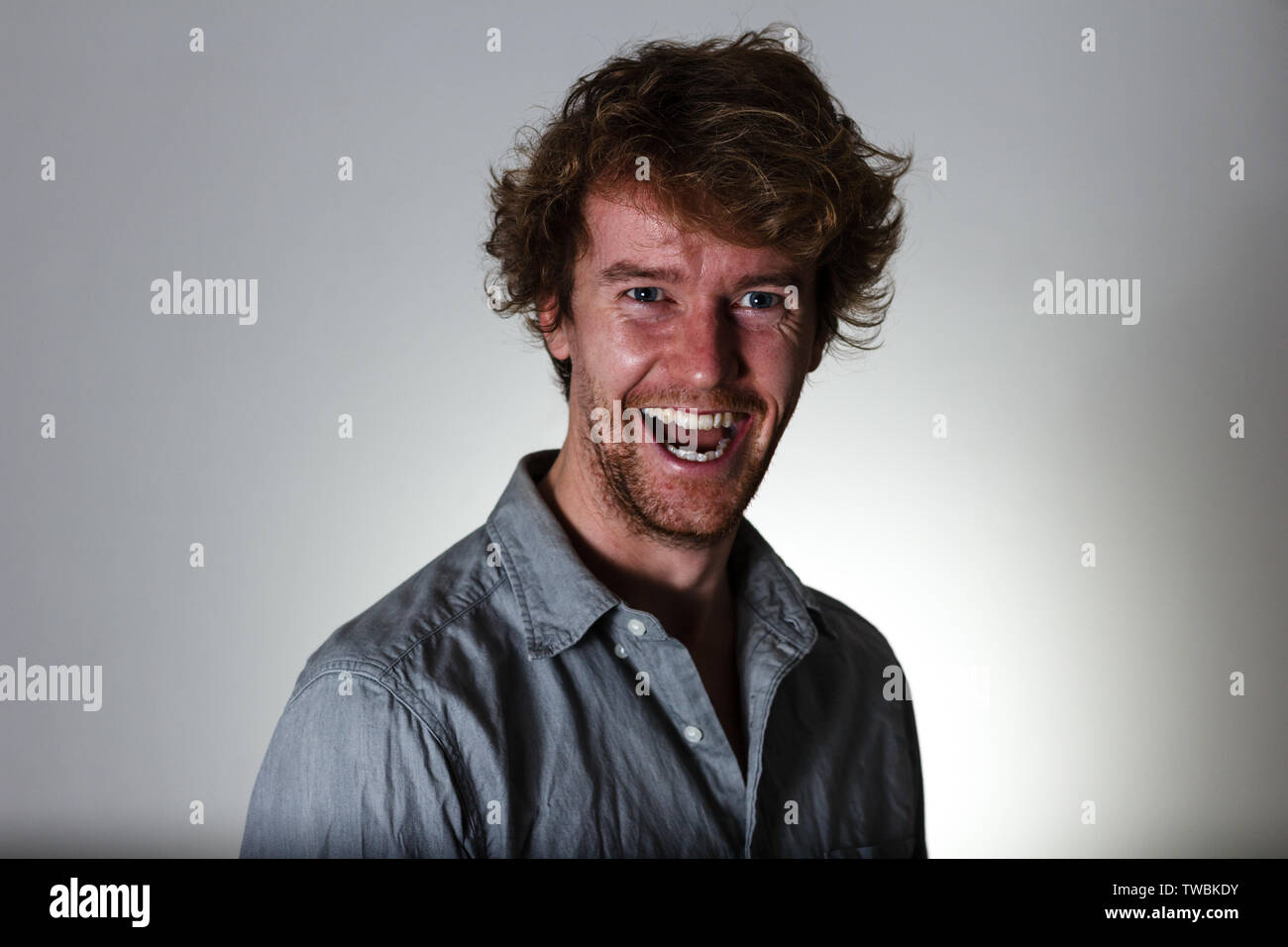 Crazy smile hi-res stock photography and images - Alamy