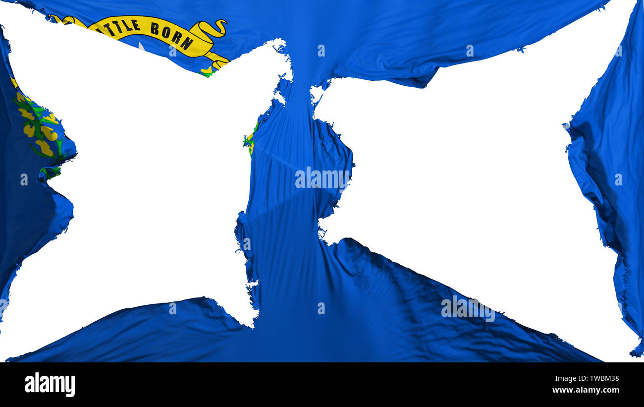 Destroyed Nevada state flag Stock Photo - Alamy