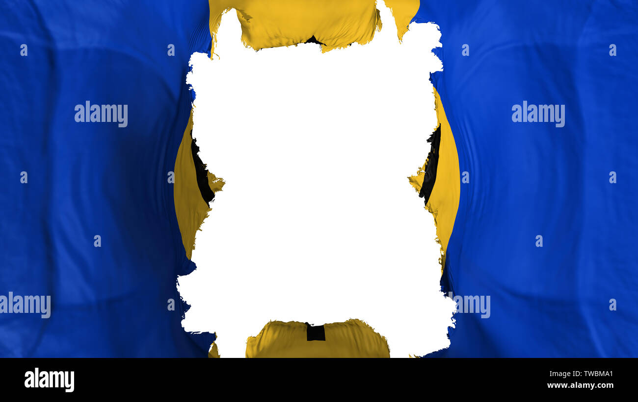 Barbados cracked flag hi-res stock photography and images - Alamy