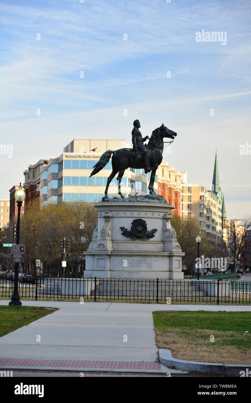 American urban street sculpture Stock Photo - Alamy