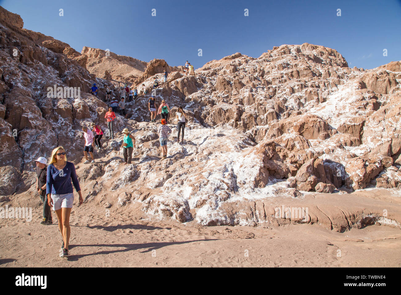 Valley of the moon, Chile Stock Photo - Alamy