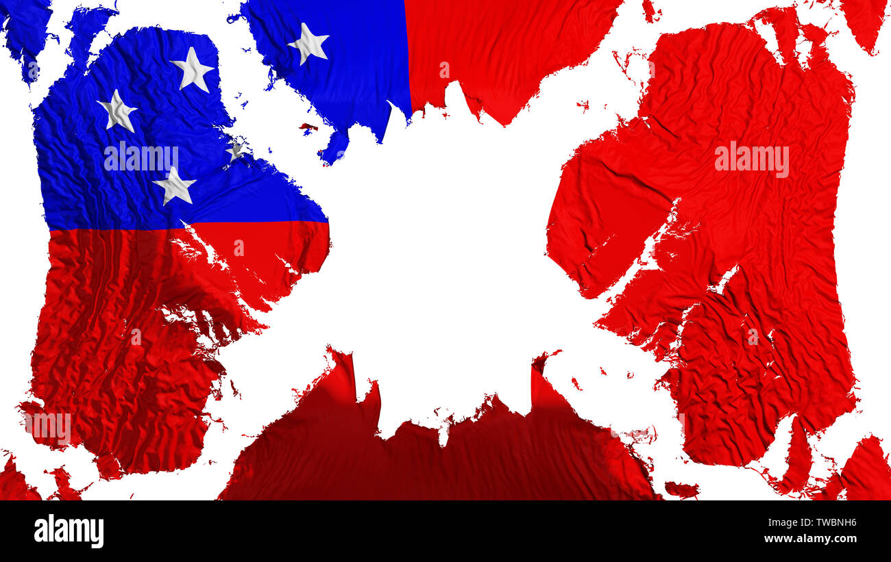 Samoa flag in wind hi-res stock photography and images - Alamy