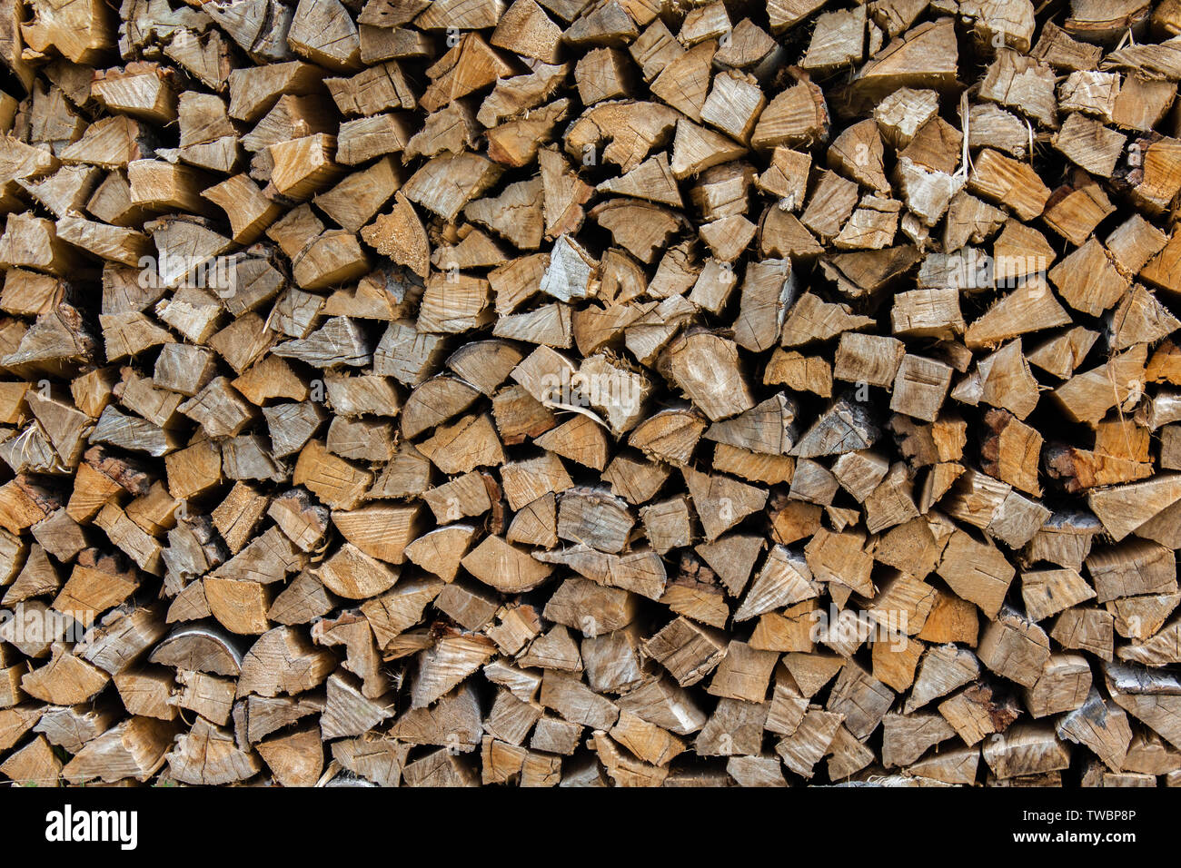 Pile of wood stack on top of each other Stock Photo - Alamy