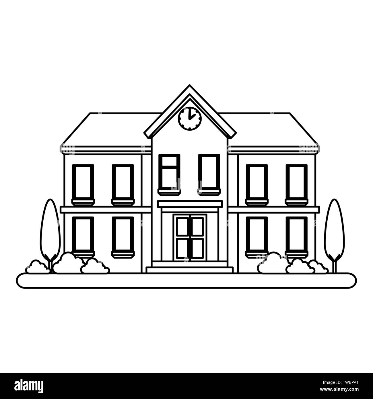 Education elementary middle school Black and White Stock Photos ...