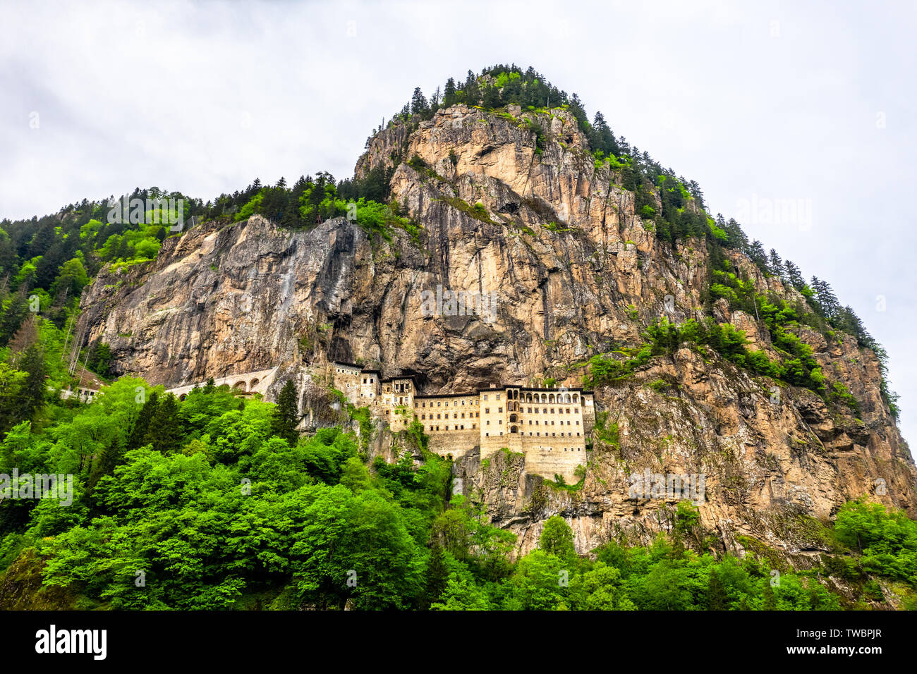 Sumela Monastery in Trabzon Province of Turkey Stock Photo - Alamy