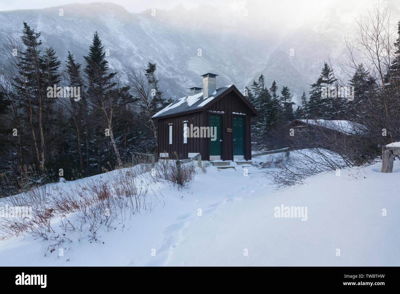 Mount Washington, Tuckerman Ravine in the White Mountains, New ...