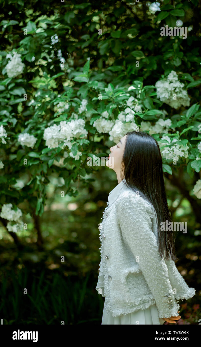 Maiden art portrait Stock Photo - Alamy