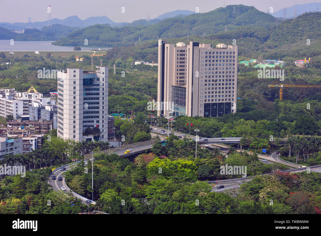 Huangbei Ling Building, Shenzhen Stock Photo - Alamy
