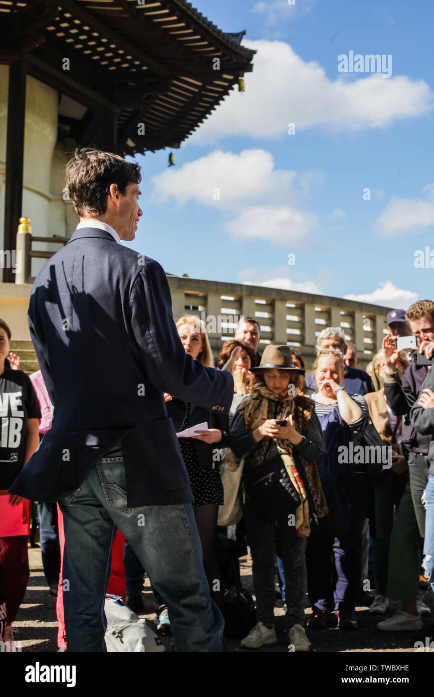 London, UK - June 14th 2019: Conservative MP Rory Stewart continues his ...