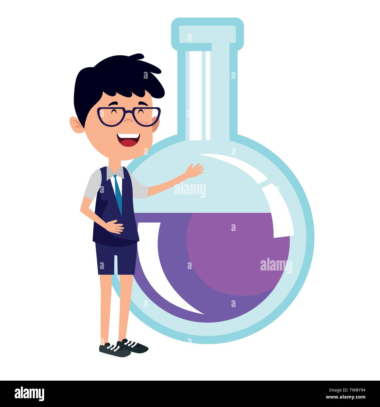 Youth fun science Stock Vector Images - Alamy