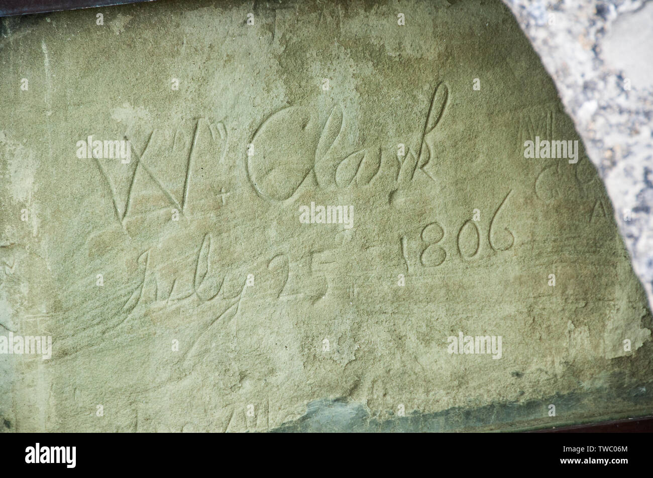 Signature of William Clark, co-leader of the Lewis and Clark Expedition ...