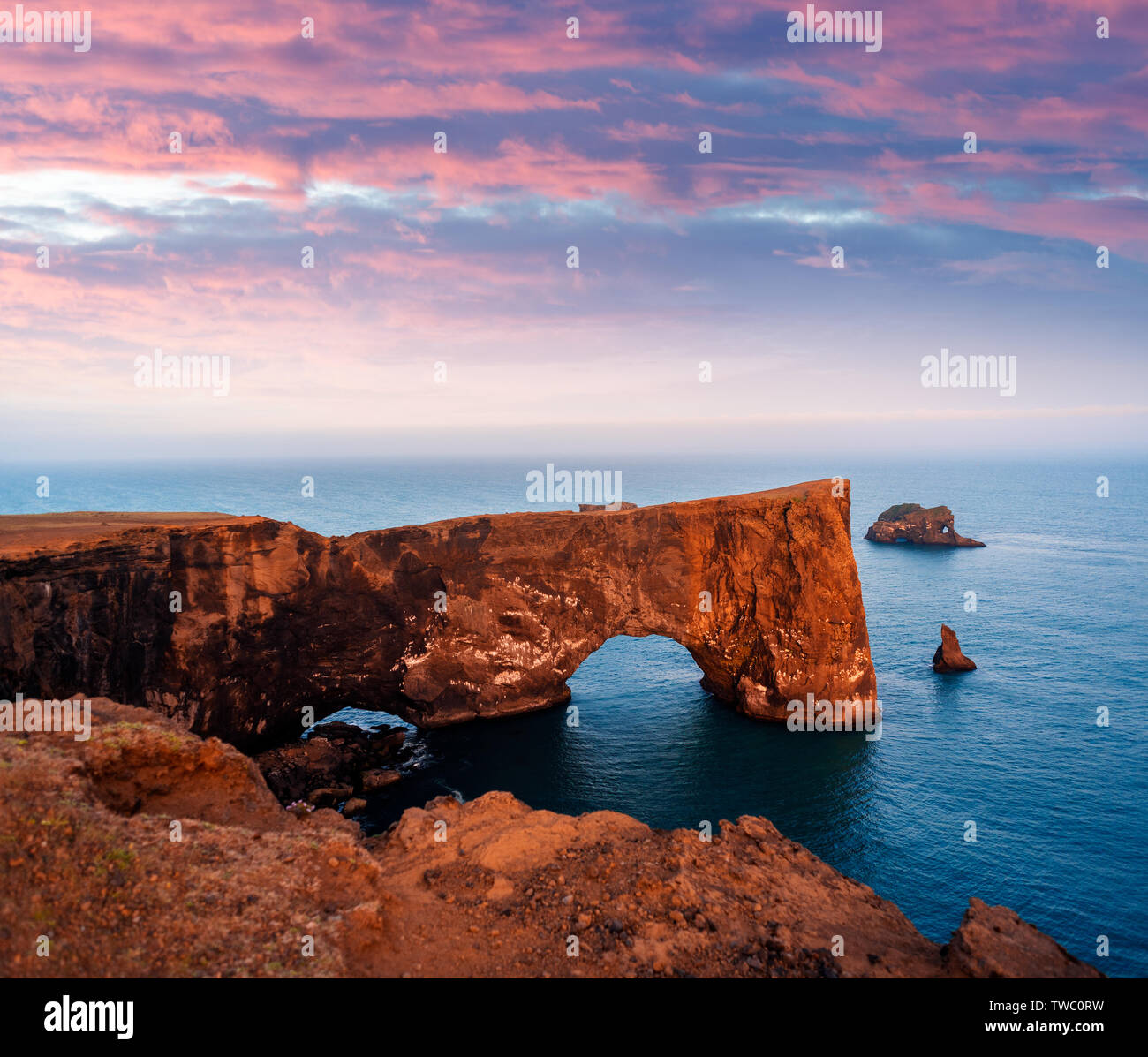 Icelandic arch hi-res stock photography and images - Alamy