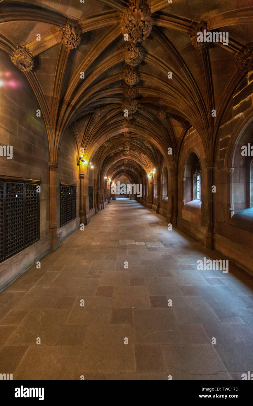 John rylands library deansgate manchester hi-res stock photography and ...