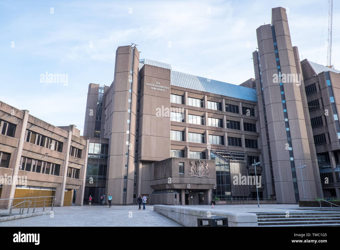 Queen Elizabeth,II,Law, Courts,Crown Court,Crown Courts,Derby Square,Liverpool,Merseyside,north ...