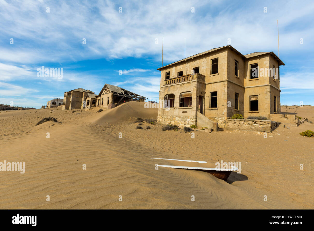 Diamond ghost town Stock Photo - Alamy