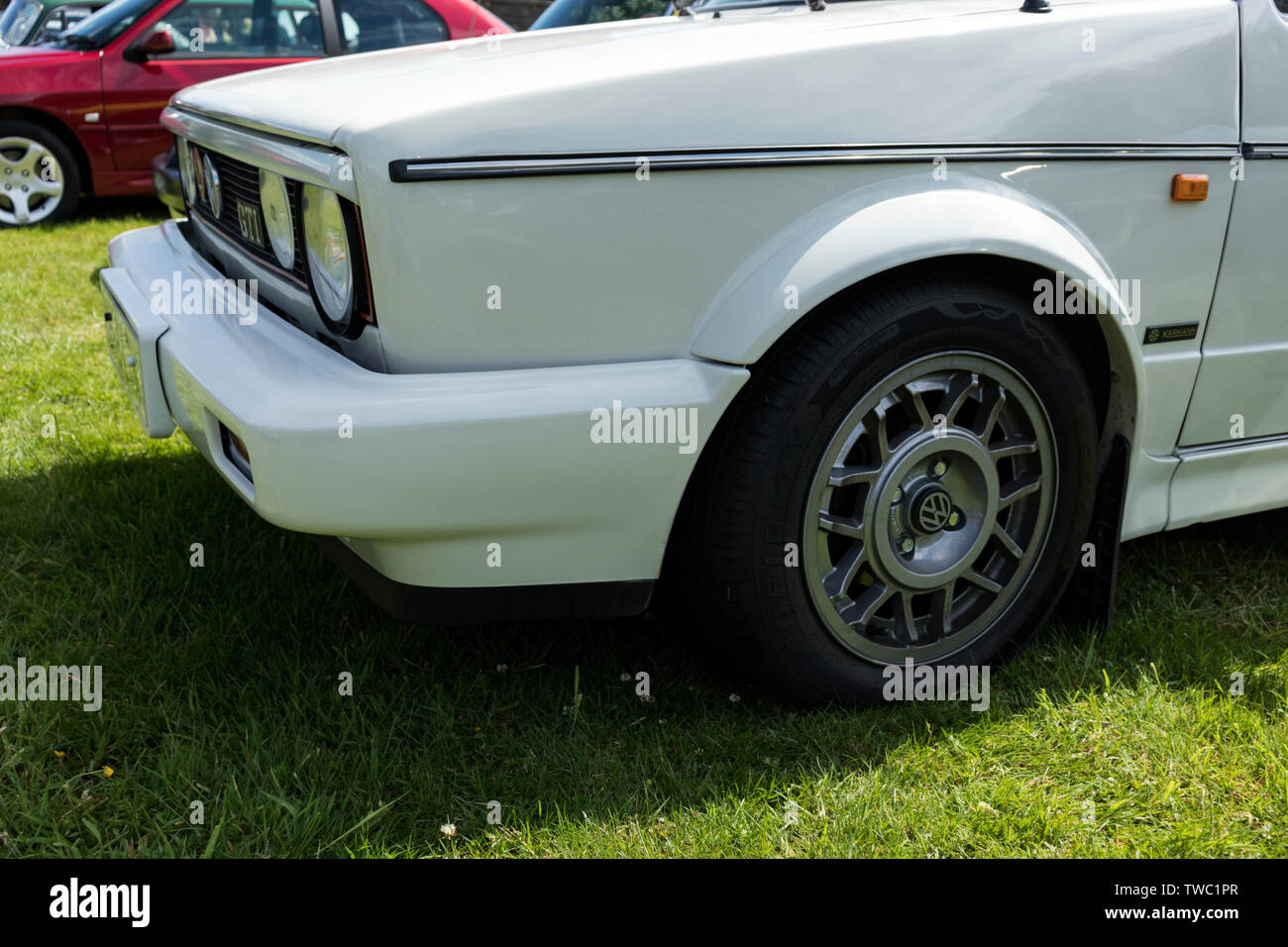 Volswagen Golf GTI front wing Stock Photo - Alamy