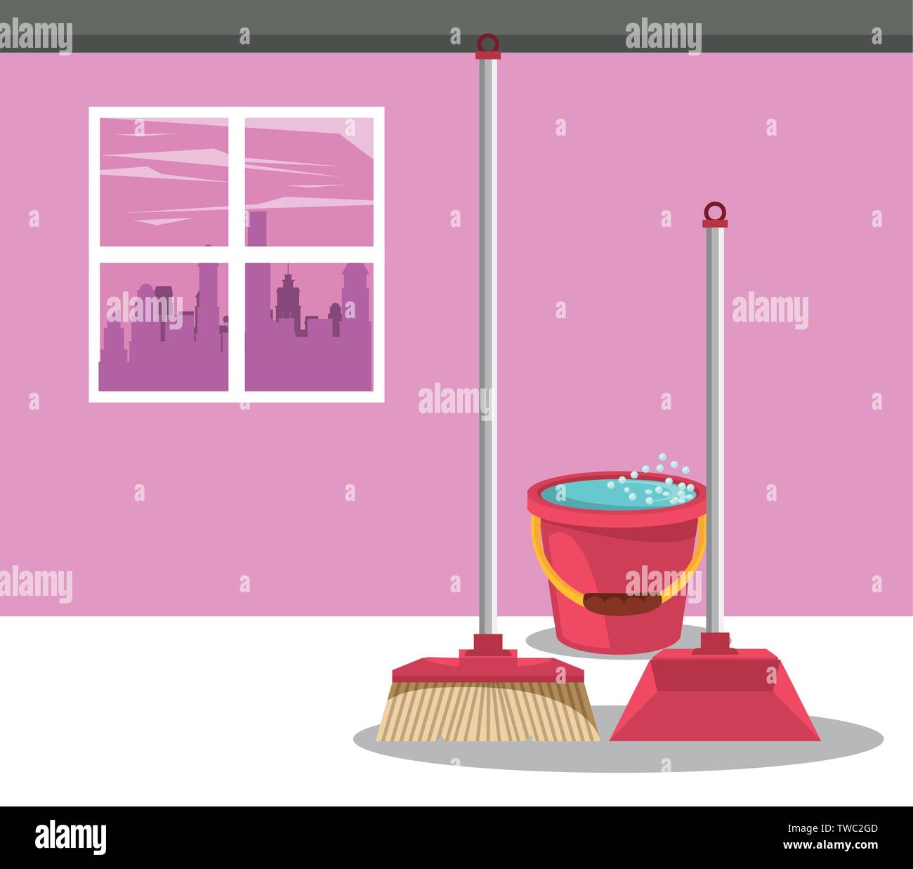 Cleaning products for home cartoons Stock Vector Image & Art - Alamy