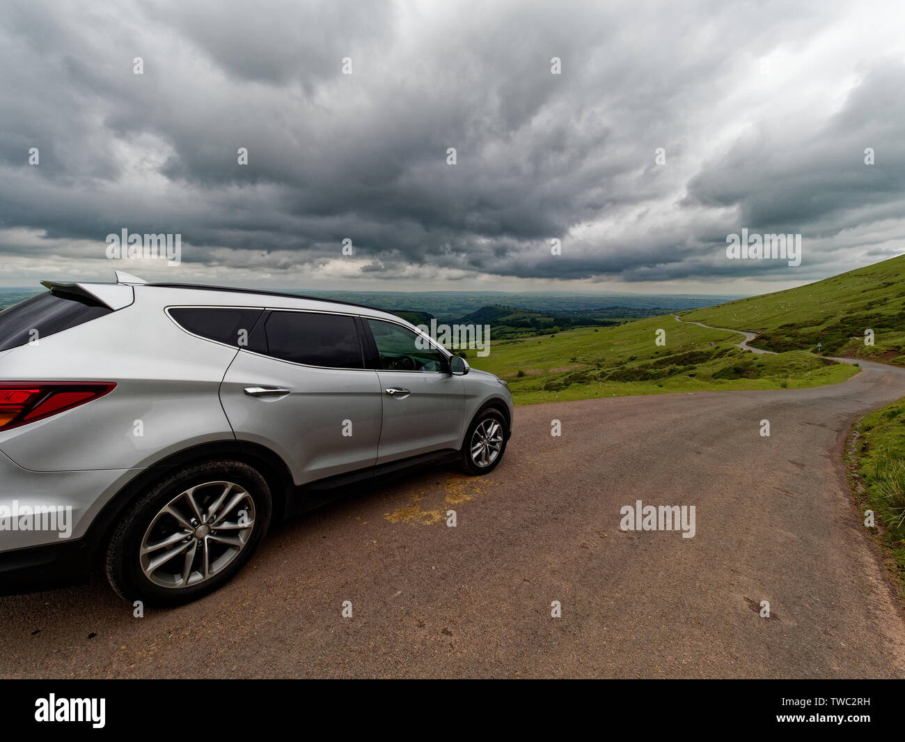 LLanthony Valley, Abergavenny, Wales, UK Stock Photo - Alamy