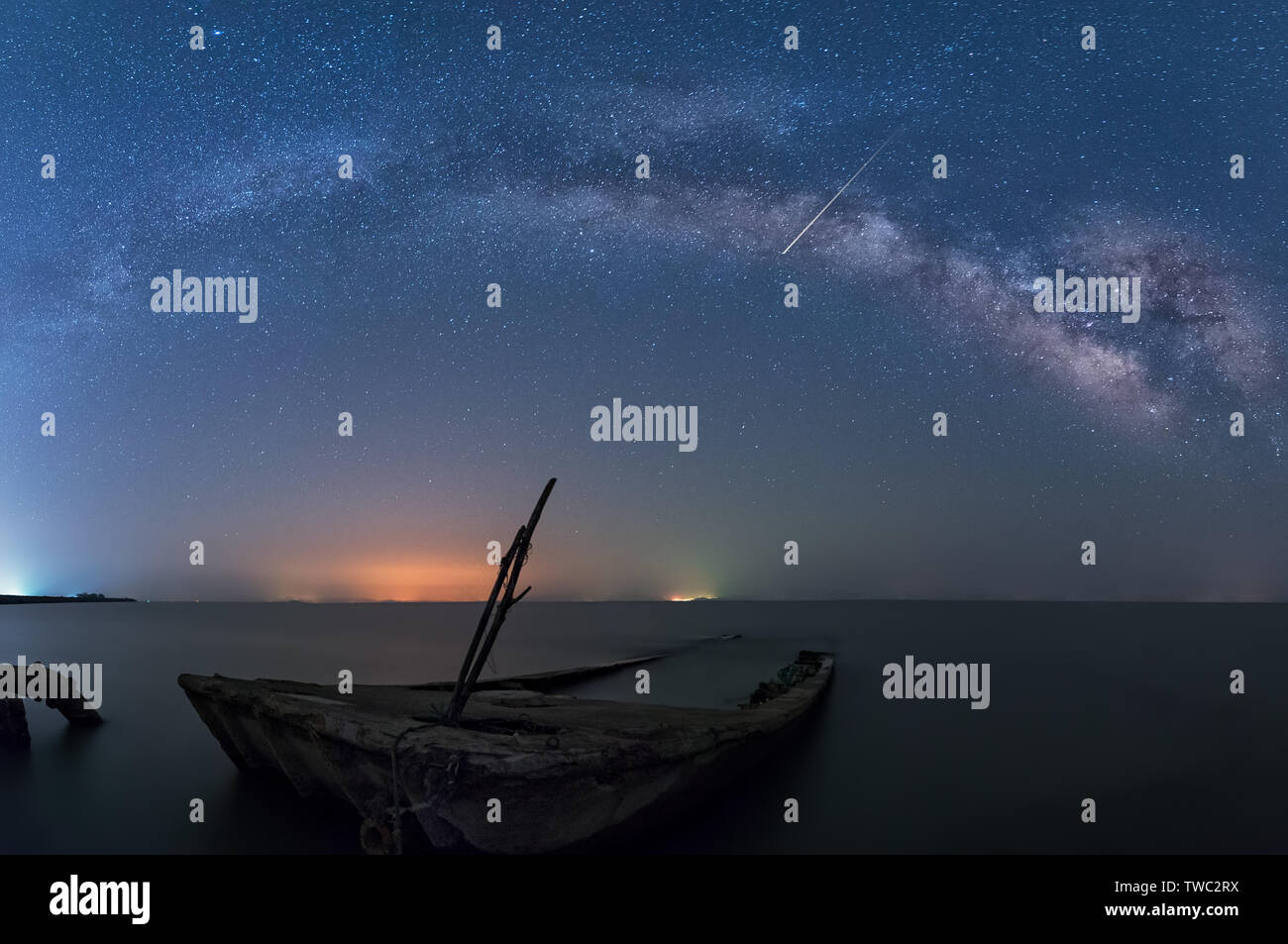 galactic arch bridge Stock Photo - Alamy