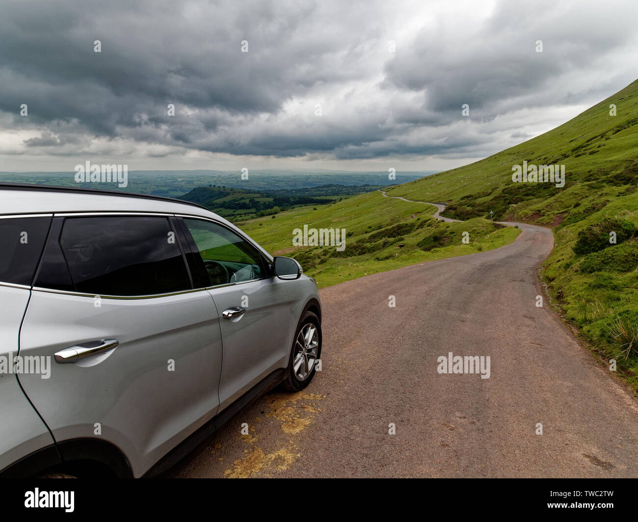 LLanthony Valley, Abergavenny, Wales, UK Stock Photo - Alamy