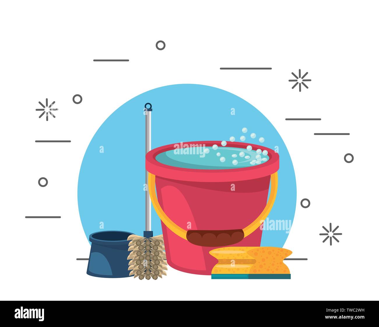 Cleaning products for home cartoons Stock Vector Image & Art - Alamy