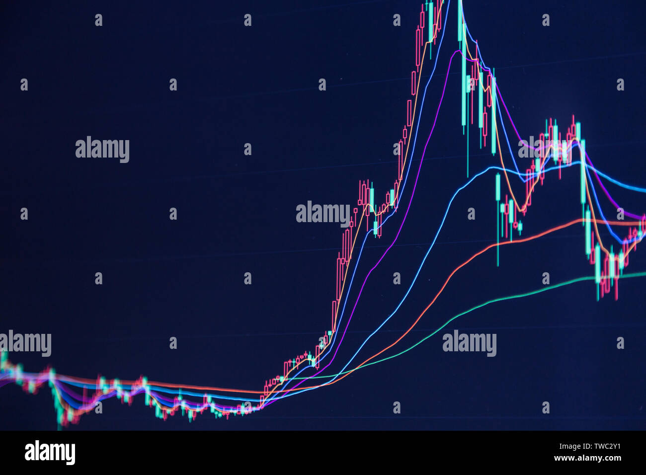 Stock market movements Stock Photo - Alamy