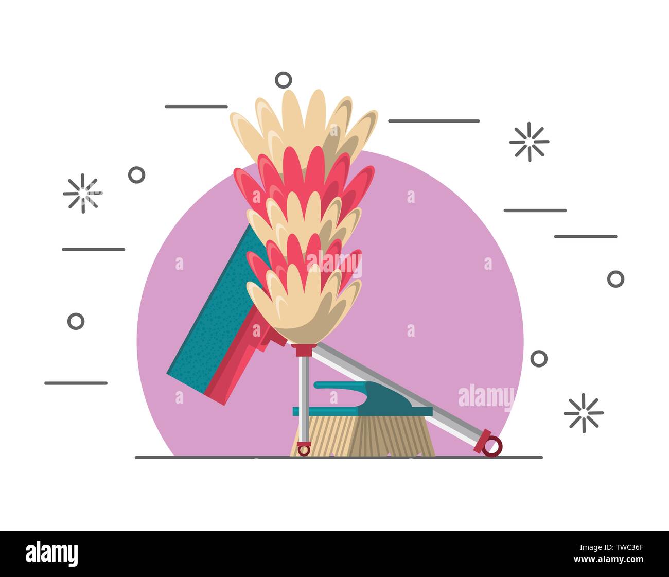 Cleaning products for home cartoons Stock Vector Image & Art - Alamy