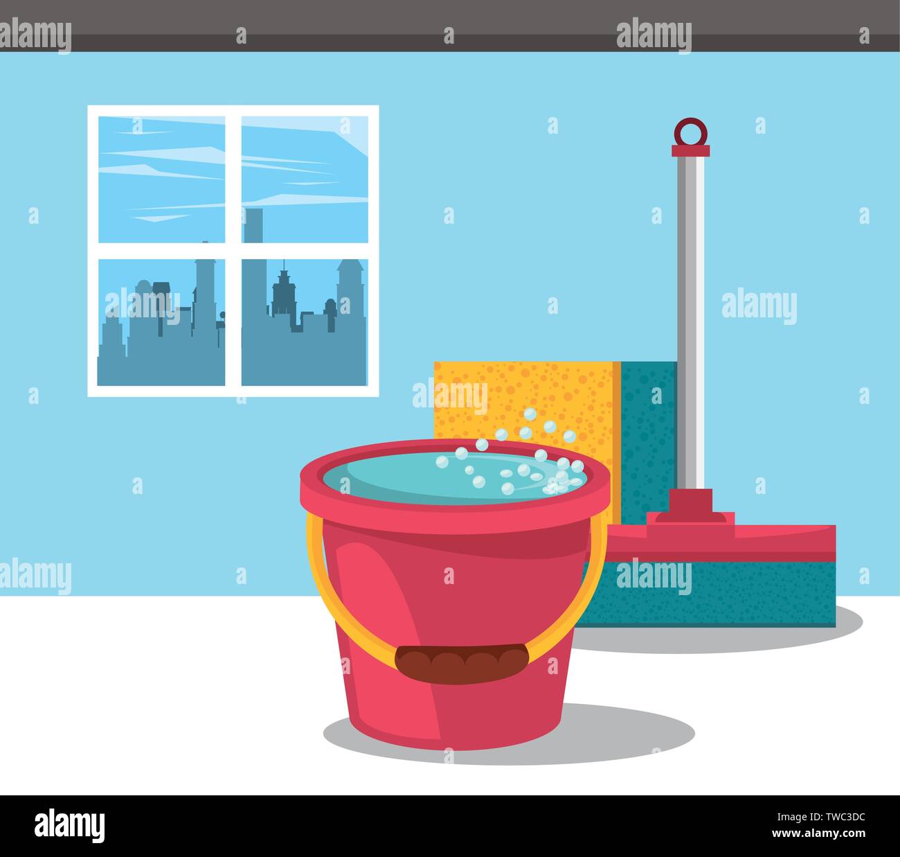 Cleaning products for home cartoons Stock Vector Image & Art - Alamy