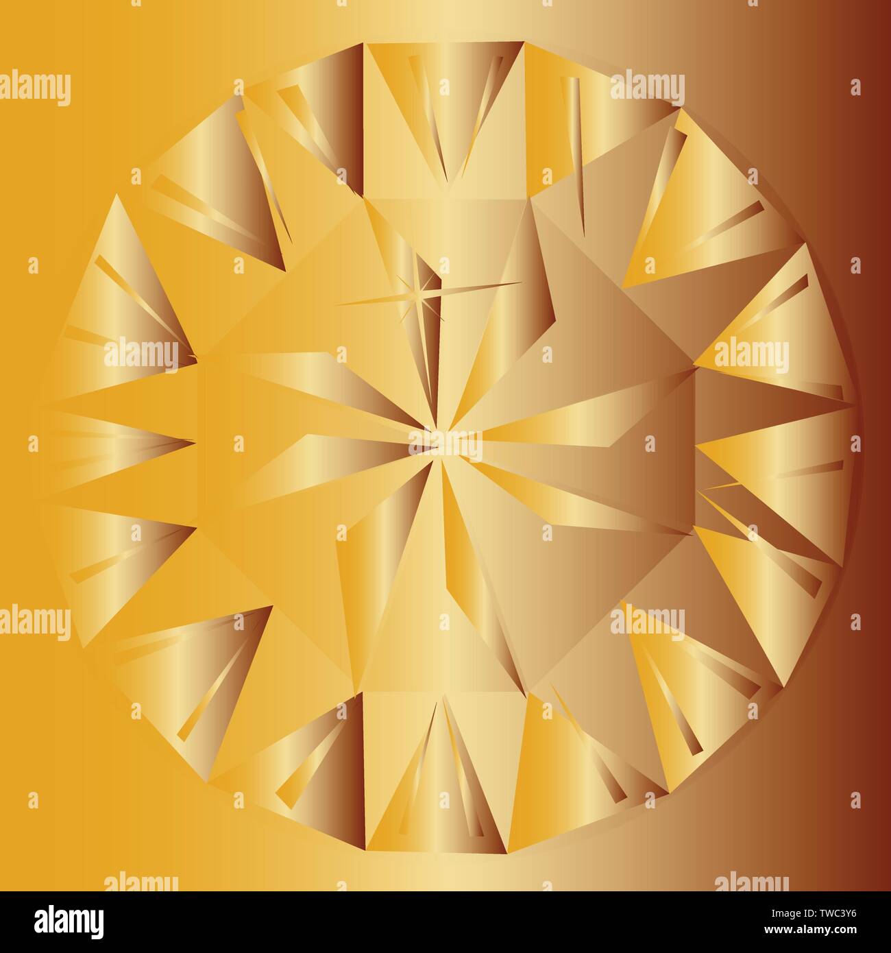 Line drawing quartz crystal Stock Vector Images - Alamy