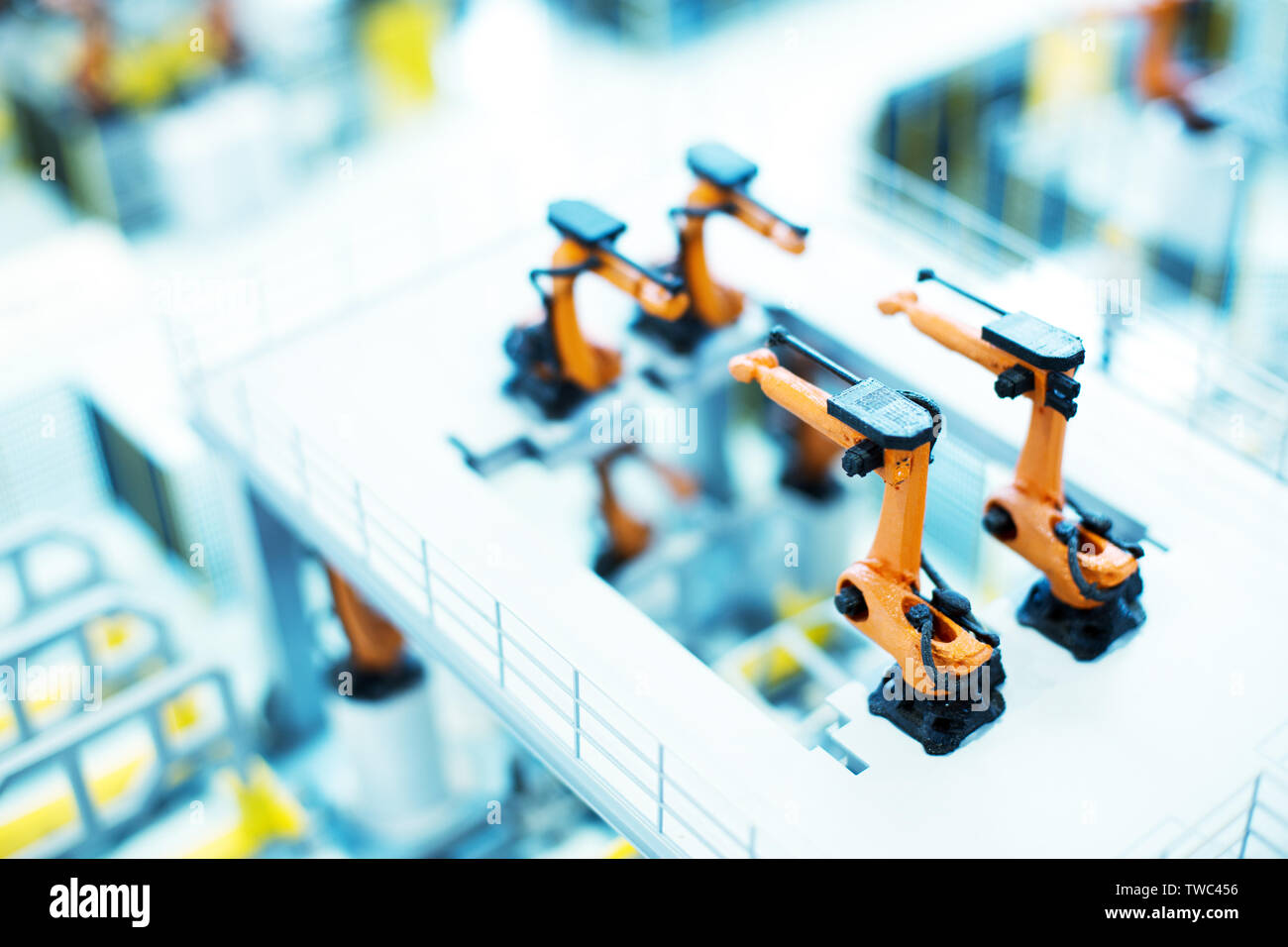 Artificial intelligence machine Stock Photo - Alamy