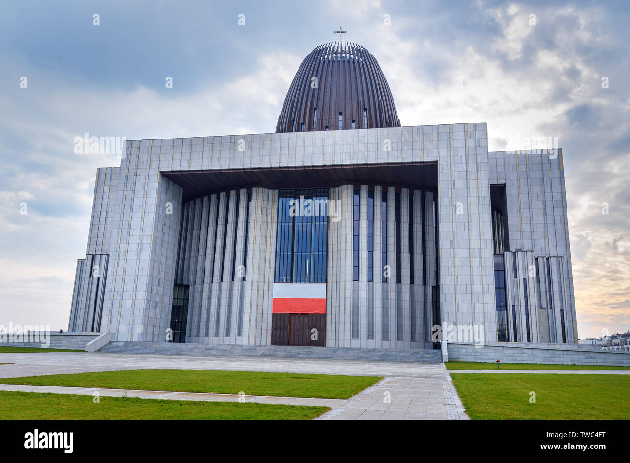 Warsaw, Poland - November 13, 2018:Temple of Divine Providence or ...
