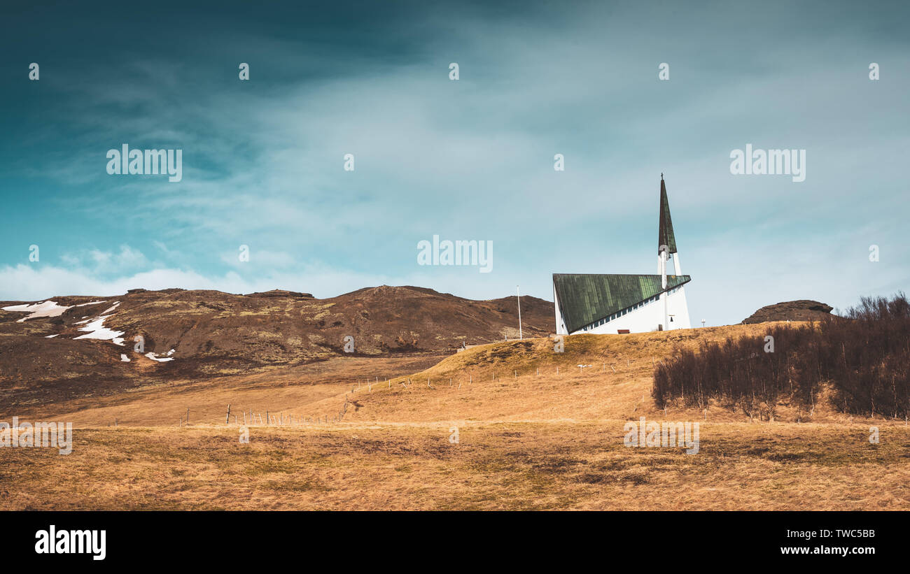 Mosfellskirkja church hi-res stock photography and images - Alamy