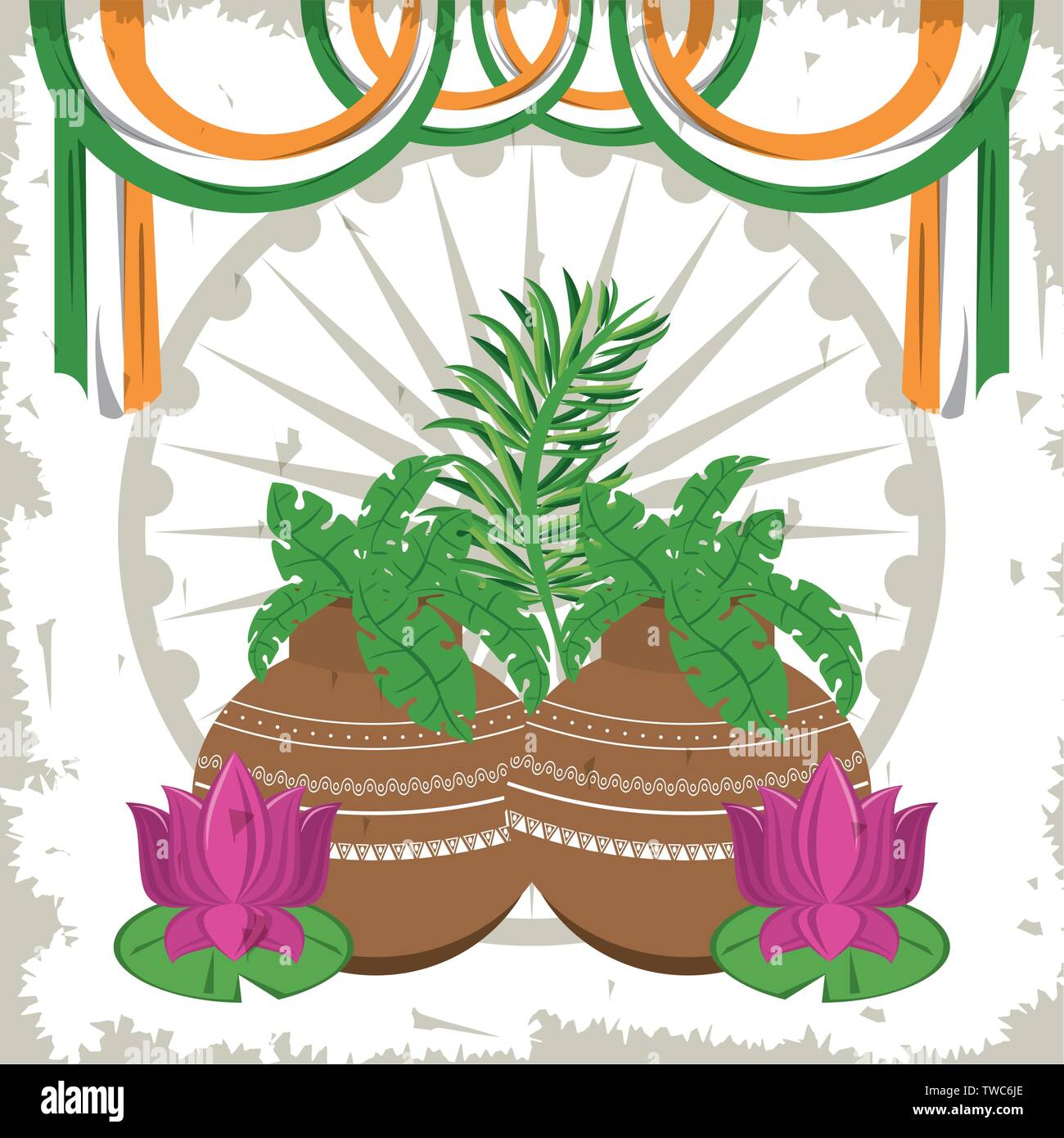 15th august celebration in india Stock Vector Images - Alamy