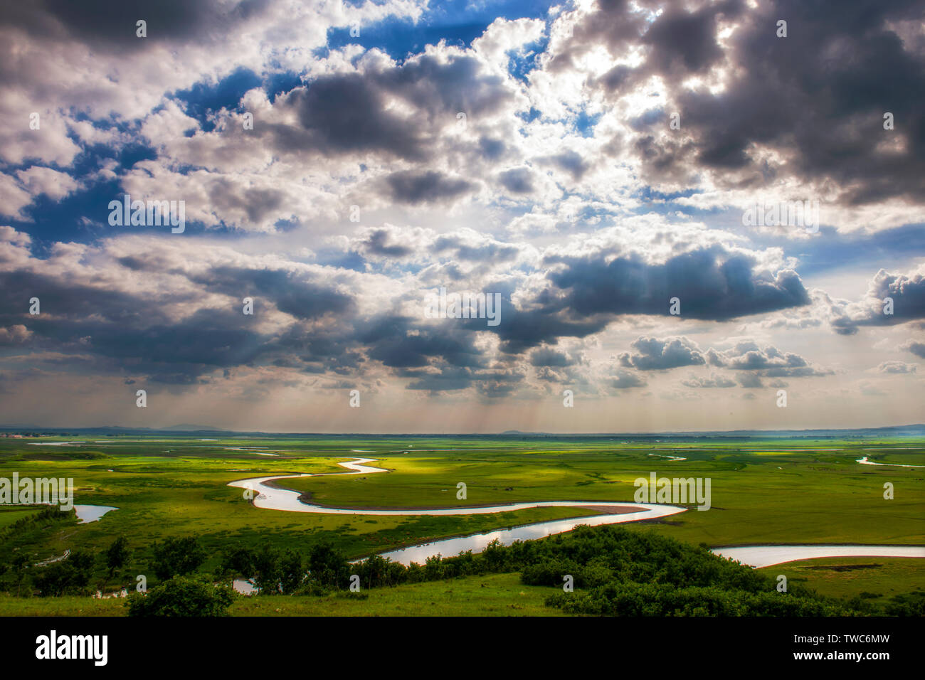 Loop cloud sky Stock Photo - Alamy