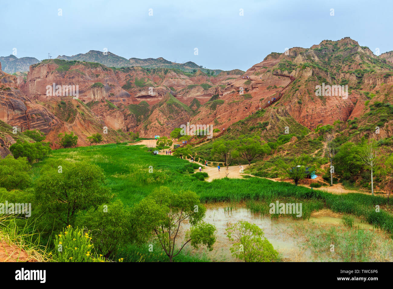 The Valley of the Danforth Stock Photo - Alamy