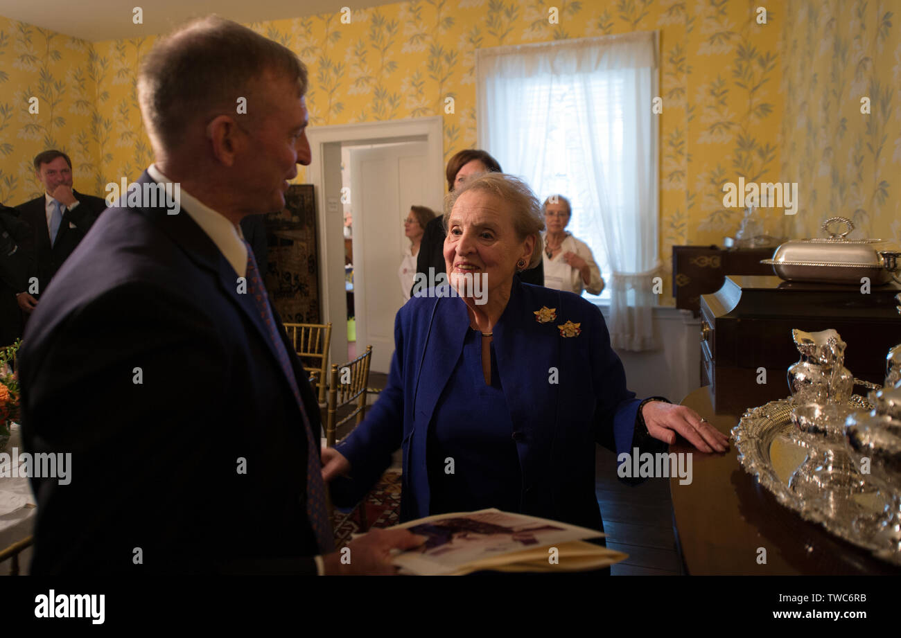 UNITED STATES - June 5, 2017: Former Secretary of Sate, Dr. Madeleine ...