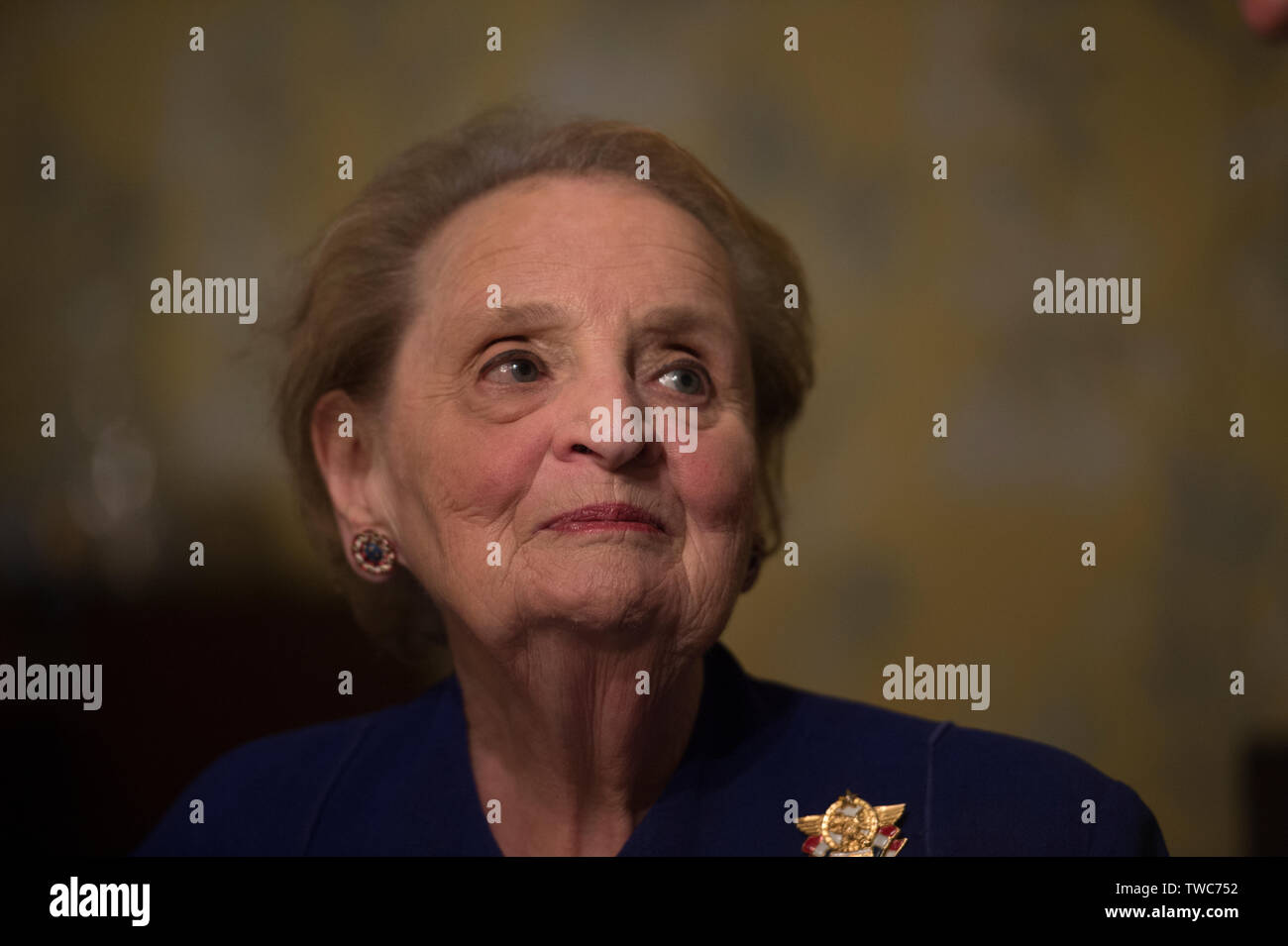 UNITED STATES - June 5, 2017: Former Secretary of Sate, Dr. Madeleine ...