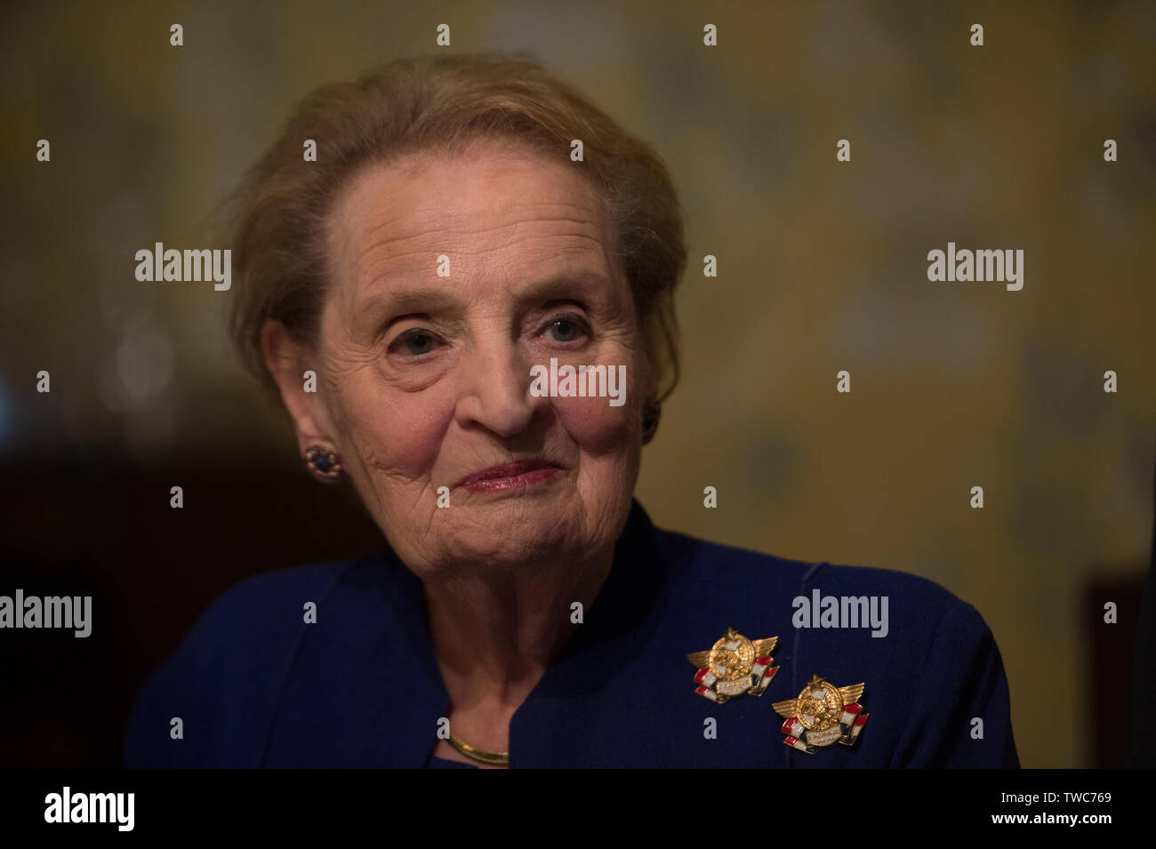 UNITED STATES - June 5, 2017: Former Secretary of Sate, Dr. Madeleine ...