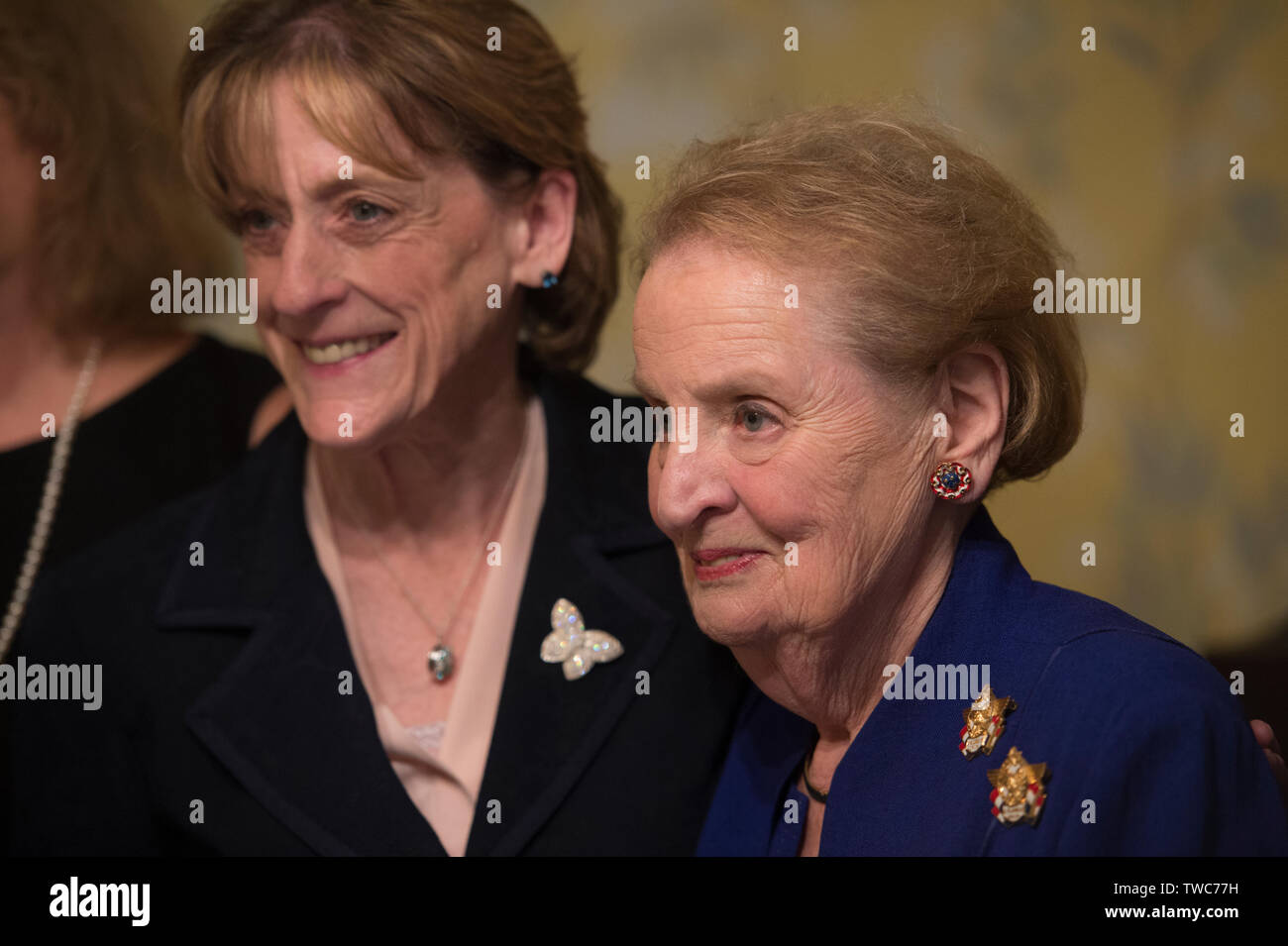 UNITED STATES - June 5, 2017: Leesburg Mayor Kelly Burk and Former ...