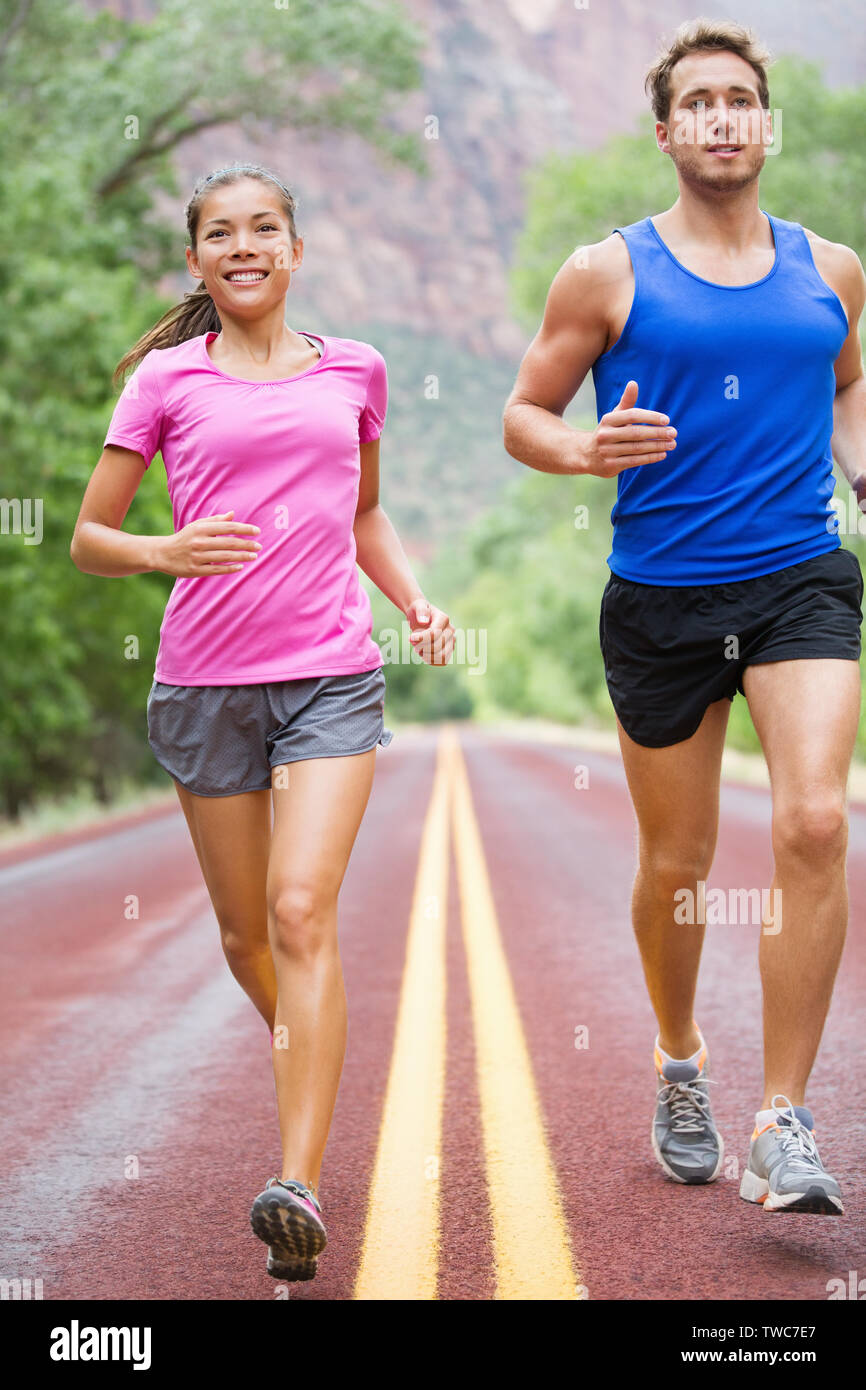 Fit People Running