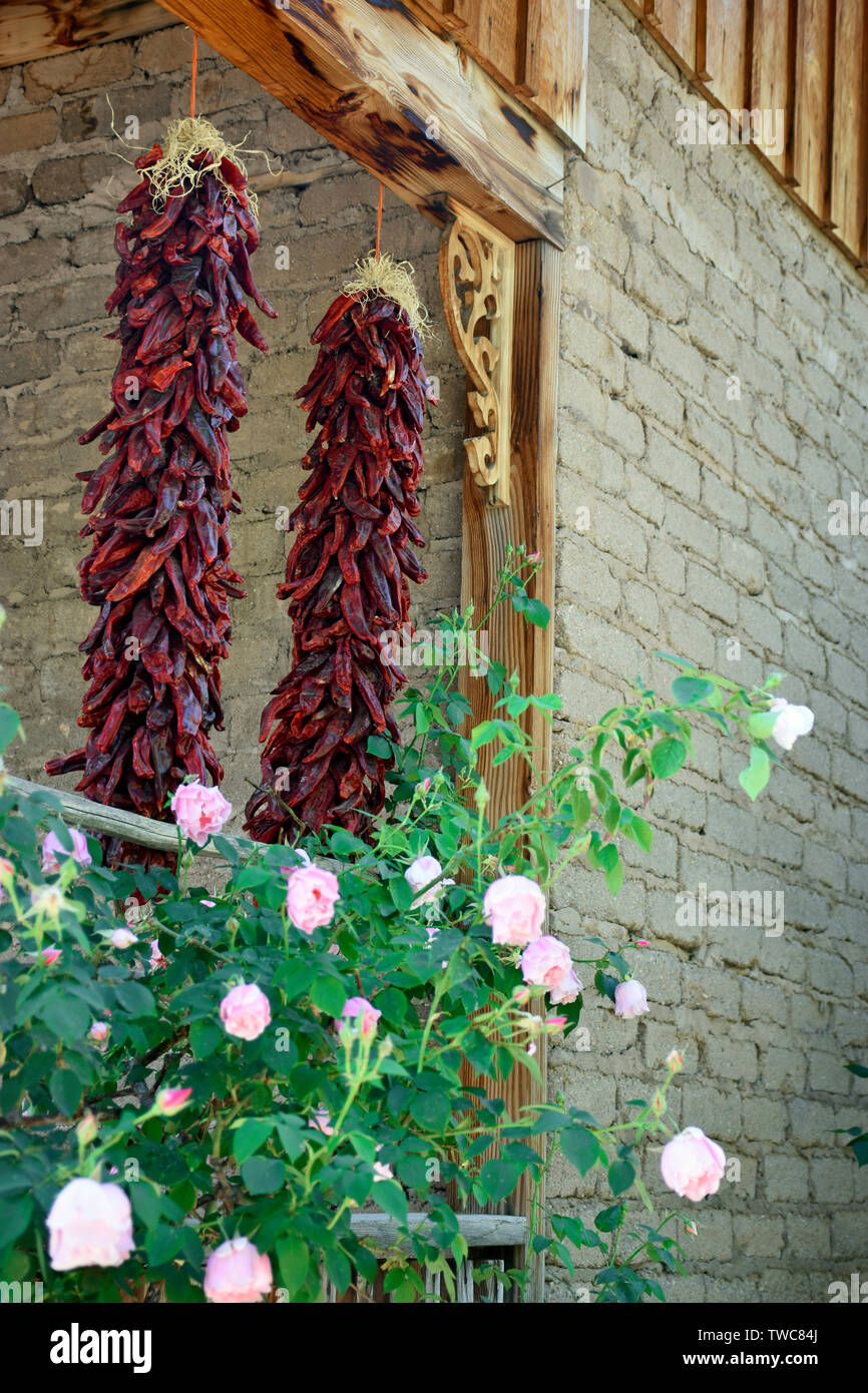 Traditional New Mexico Ristra's Stock Photo - Alamy